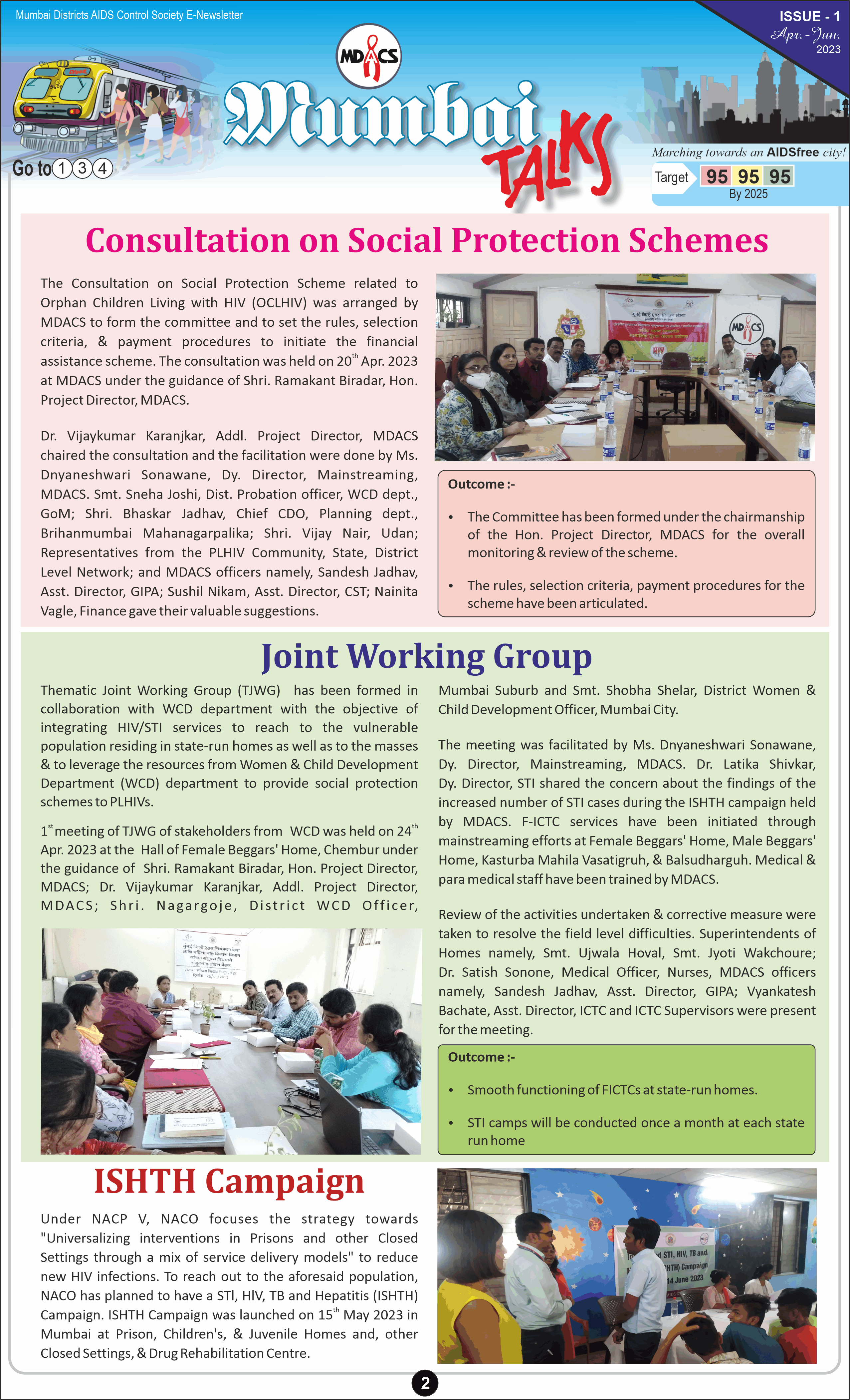 Mumbai Talks - E-Newsletter, Issue 4 - Jan-Mar 2023